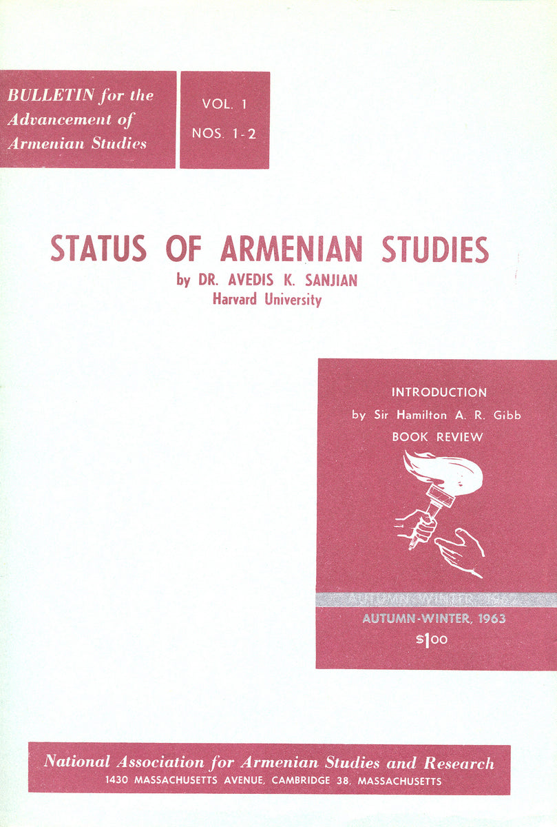 Bulletin for the Advancement of Armenian Studies – NAASR