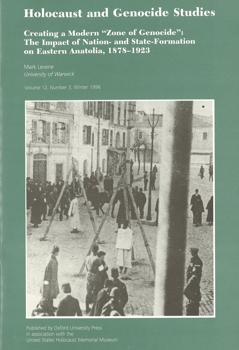HOLOCAUST AND GENOCIDE STUDIES: Journal Offprints – NAASR