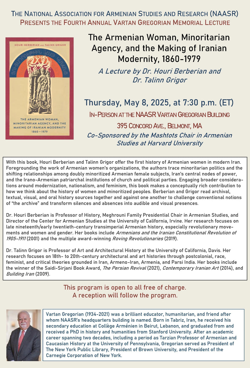 The Armenian Woman, Minoritarian Agency, and the Making of Iranian Mod ...