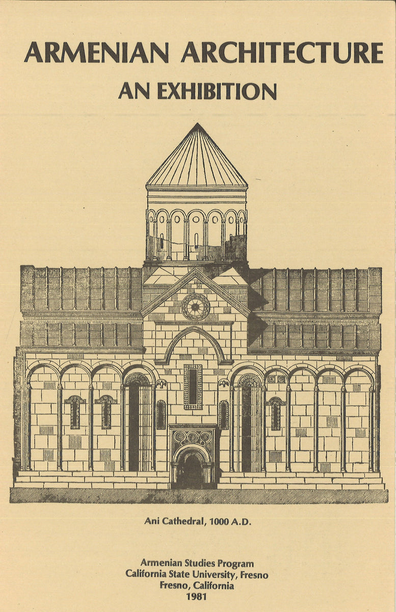 Armenian Architecture: An Exhibition – NAASR